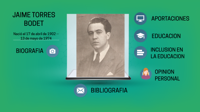 BIOGRAFIA JAIME TORRES BODET by Lupita Muñoz on Prezi
