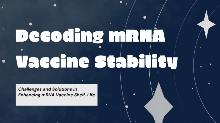 Decoding mRNA Vaccine Stability by Maream Almomani on Prezi