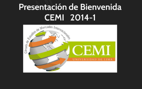 Presentación de Bienvenida CEMI - circulo de estudios de Mercados ...