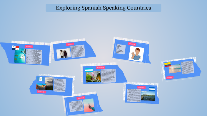 Exploring Spanish Speaking Countries by Xzavier Gonsalez on Prezi