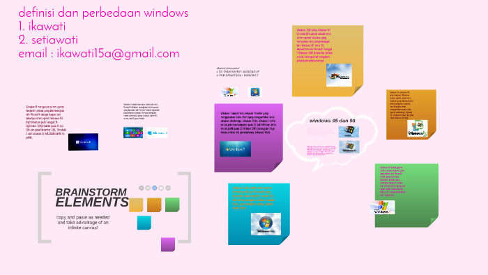 definisi dan perbedaan windows by ika wati on Prezi