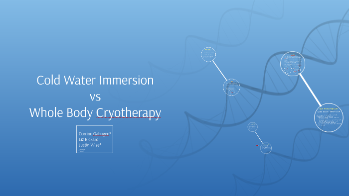 Cold water immersion vs whole body cryotherapy by Liz Rickard on Prezi