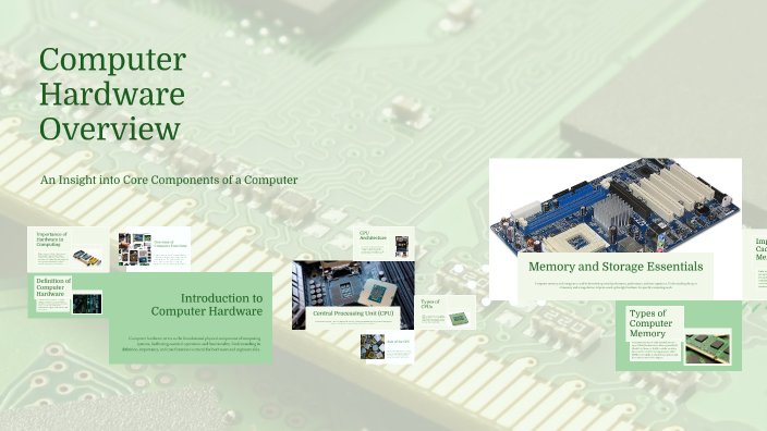 Computer Hardware Overview by Nariman Qutty on Prezi