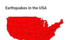 Earthquake Map by Dylan Clancy on Prezi Design