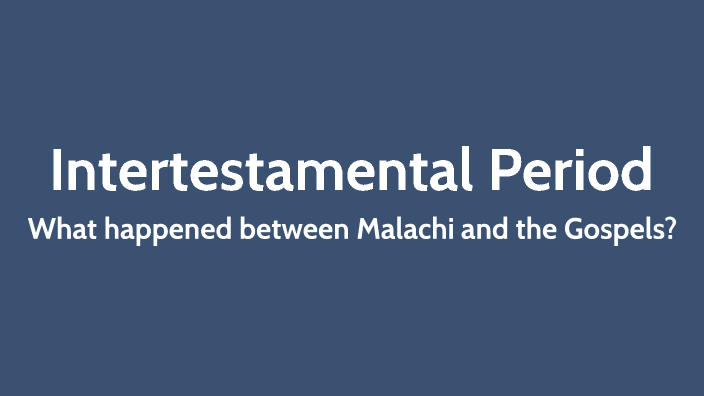 Intertestamental Period by Jon Barr on Prezi