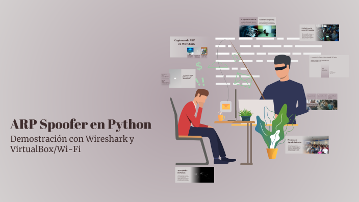 ARP Spoofer en Python by Lucas Damian on Prezi