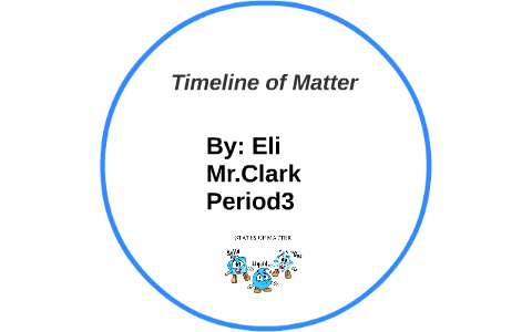 Timeline of Matter by Eli Sliwa on Prezi