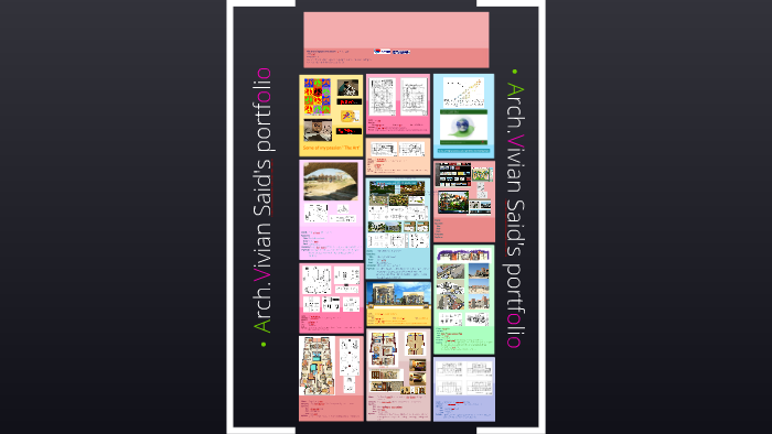 Arch.Vivian Azer portfolio by vivian said on Prezi