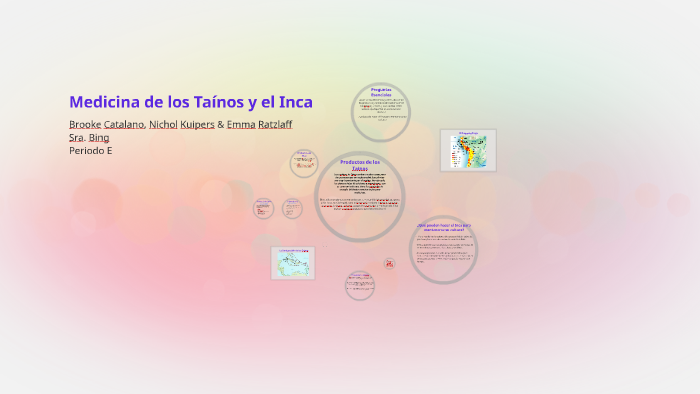 La Medicina de los Tainos y el Inca by Brooke Catalano on Prezi