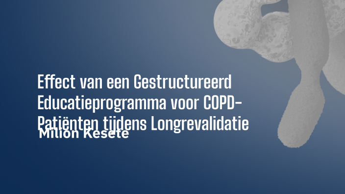 Evidence-Based Practice bij de Behandeling van COPD by milion kesete on ...