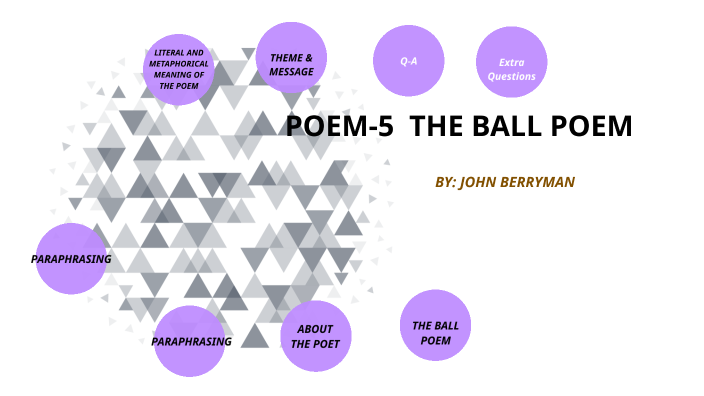 THE BALL POEM by Anjali Doshi on Prezi