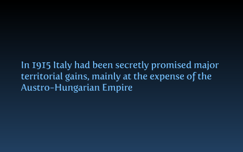 Did the Treaty Of Versailles give Italy a mutilated victory? by sabah ...
