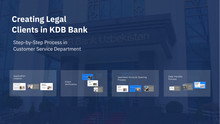 Creating Legal Clients in KDB Bank by Ravshan Baxranov on Prezi