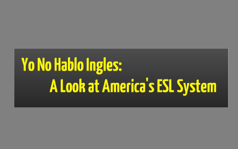 Yo No Hablo Ingles by Natalie Wren on Prezi