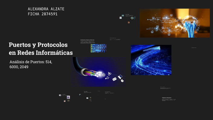 Puertos y Protocolos en Redes Informáticas by alexandra alzate tabares ...