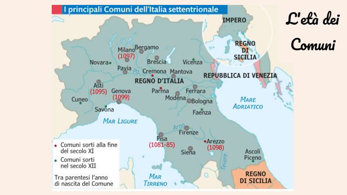L'età dei Comuni by Lorenzo Giglio on Prezi