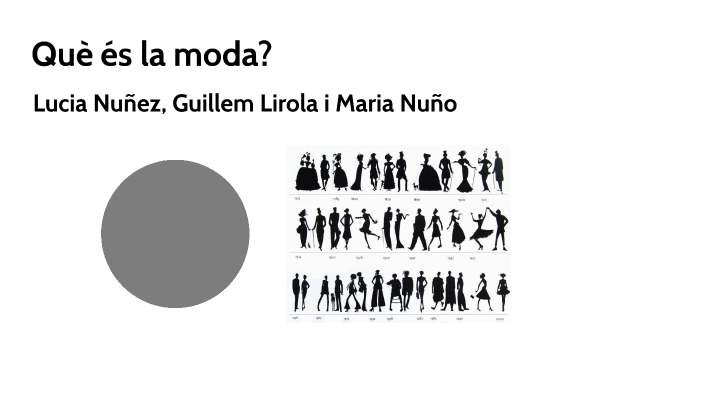 QUÈ ÉS LA MODA? by Lucia Nuñez González on Prezi