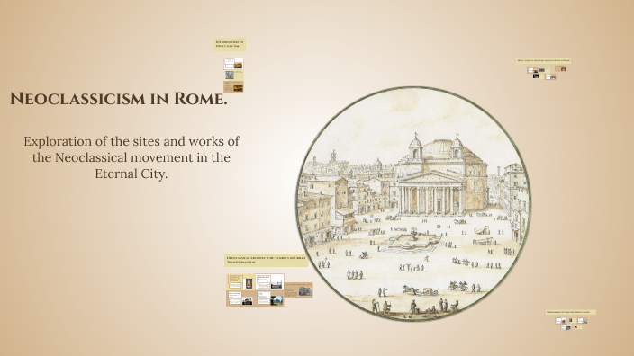 NEOCLASSICISM IN ROME by Sara De Sanctis on Prezi