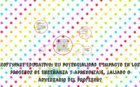 Software educativo: Su potencialidad e impacto en los proces by gabie ...