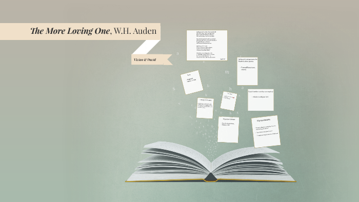 The More Loving One, W.H. Auden by Vivian EGLIN on Prezi