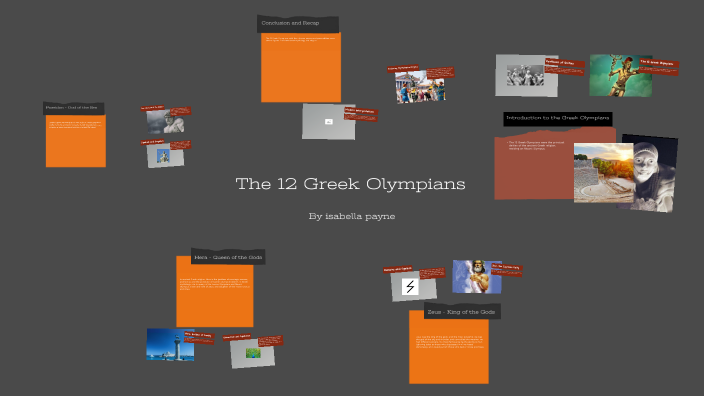 The 12 Greek Olympians by ISABELLA TEAL on Prezi