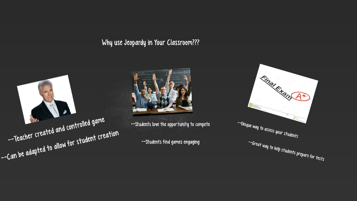 Jeopardy In The Classroom By Jamie Gaynor Jeopardy In The Classroom By Jamie Gaynor