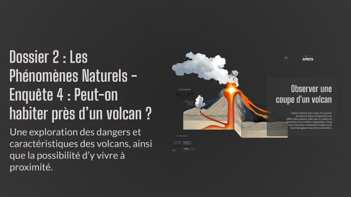 Dossier 2 : Les Phénomènes Naturels - Enquête 4 : Peut-on habiter près ...