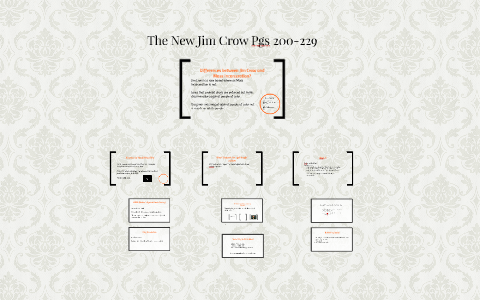 Differences between Jim Crow and Mass Incarceration? by Esmeralda ...