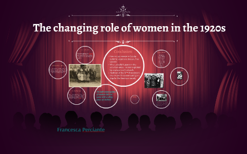 The changing role of women in the 1920s. by Francesca Perciante on Prezi