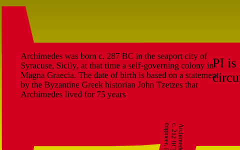 discovery of pi and its meaning by Chris Scales on Prezi