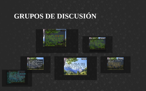 GRUPOS DE DISCUSIÓN by on Prezi
