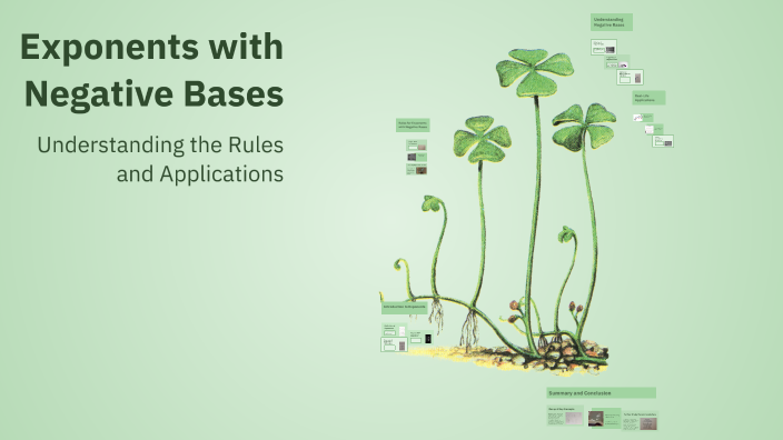Exponents with Negative Bases by amany ali on Prezi