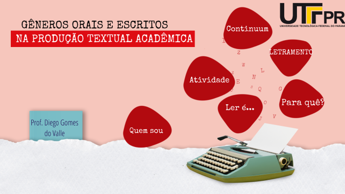 Gêneros orais e escritos by Diego Gomes do Valle on Prezi