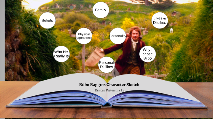 Bilbo Baggins Character Sketch by Kristen Pietersma on Prezi