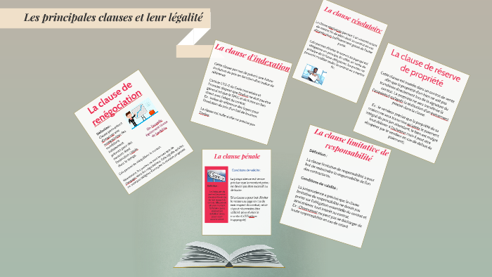 Les principales clauses et leur légalité by mathilde perrin on Prezi