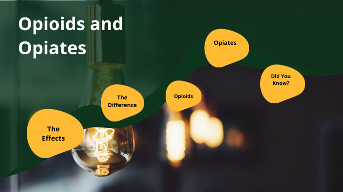 Opiods and Opiates by Derek Comstock on Prezi