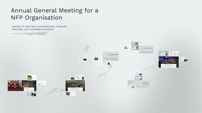 Annual General Meeting for a NFP Organisation by Afrooz Rahimian on Prezi