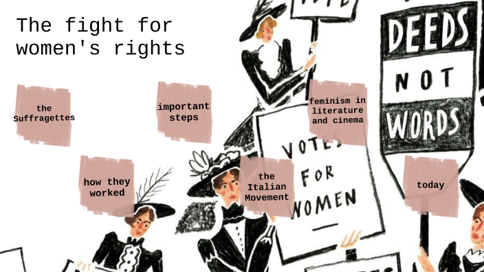 the fight for women's rights by Vittoria Iacobini on Prezi
