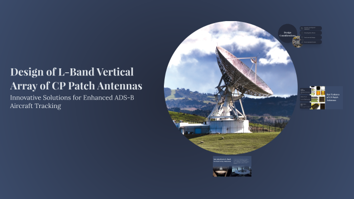 Design of L-Band Vertical Array of CP Patch Antennas by Rafael Ferreira ...
