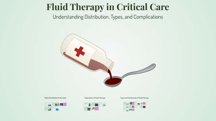 fluid therapy in critical care by MOHAMED ABDELHAFEZ on Prezi
