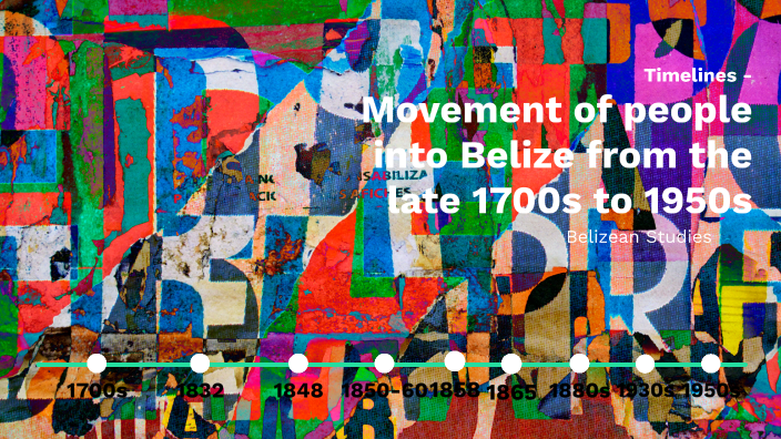 Timelines - Movement of people into Belize from the late 1700s to 1945 ...