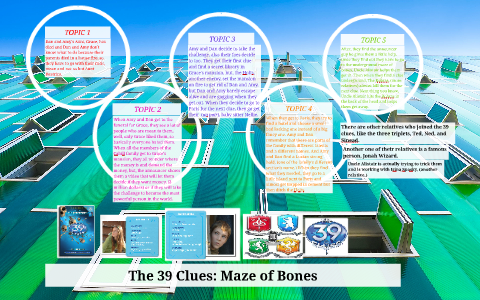 The 39 Clues: Maze of Bones by Emma Bennett on Prezi