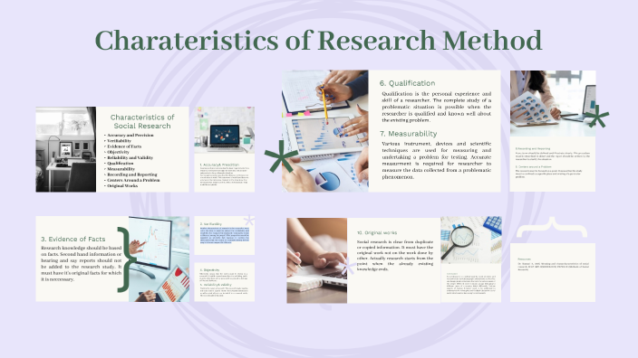 Characteristics of research method by Dalal Saatchi on Prezi