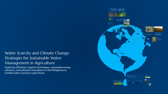 Water Scarcity and Climate Change: Strategies for Sustainable Water ...