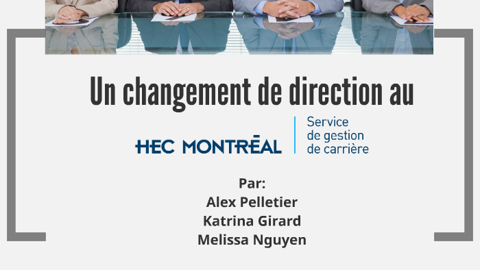 Communiquez efficacement en entrevue - SGC by Alex Pelletier on Prezi