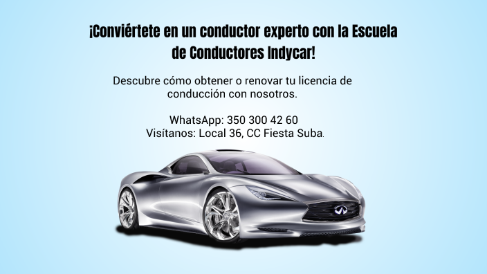 ¡Conviértete en un conductor experto con la Escuela de Conductores ...