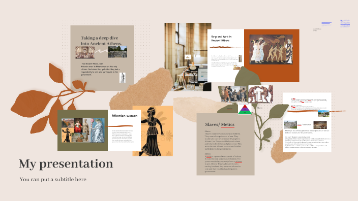 Taking a deep dive into Ancient Athens. by Shoshana Regnier on Prezi