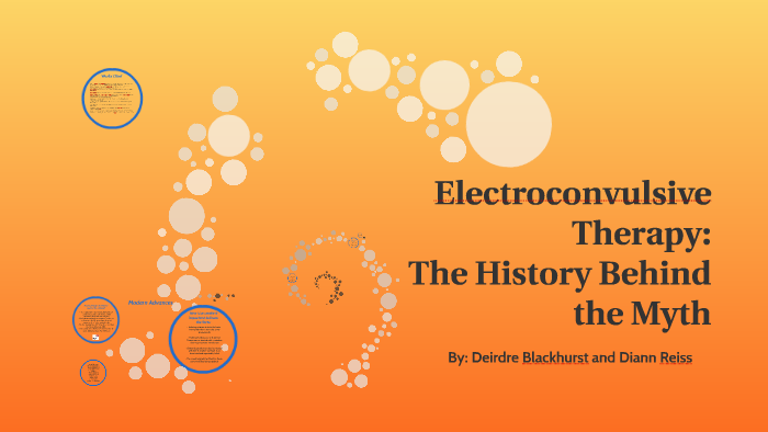 Electroconvulsive Therapy: The History Behind the Myth by Deirdre ...