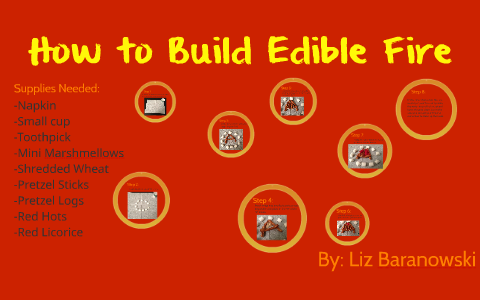 How to build edible fire by Liz Baranowski on Prezi
