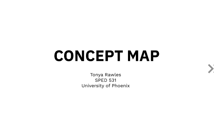 CONCEPT MAP by TONYA RAWLES on Prezi